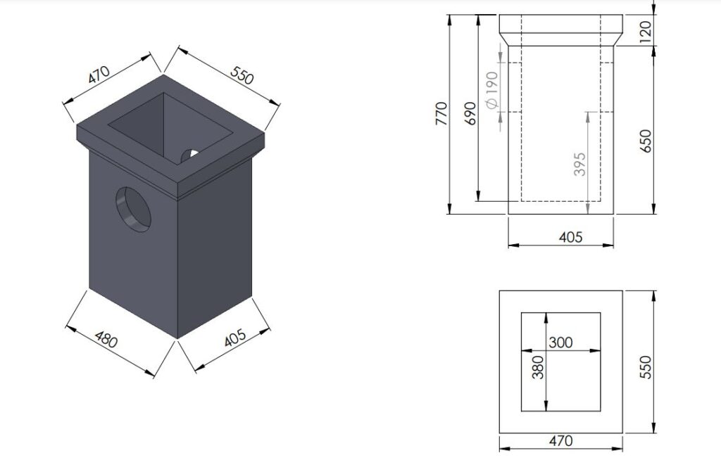 Untrapped Gully - Greaney Concrete